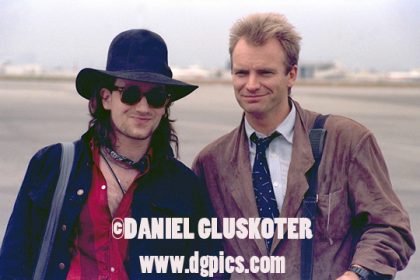 STING AND BONO | DG Pics